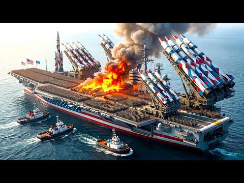 2 saat önce! Bir ABD füze gemisine Yak-141 jeti saldırdı.