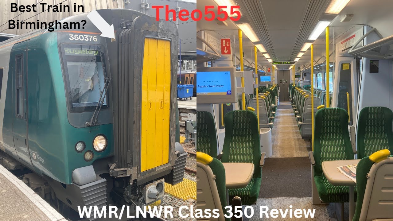 West Midlands Railway/London Northwestern Railway Class 350 Full Review ...