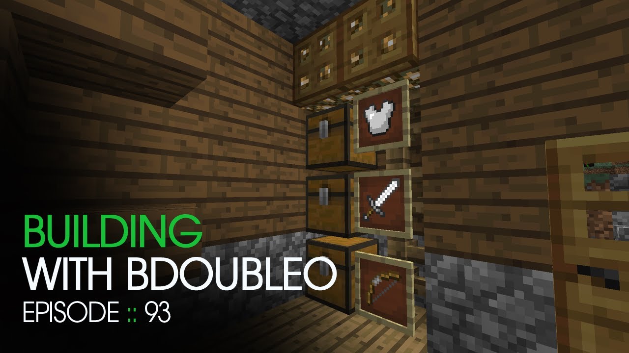 Minecraft Building with BdoubleO - Episode 93 - "I've been busy" - YouTube