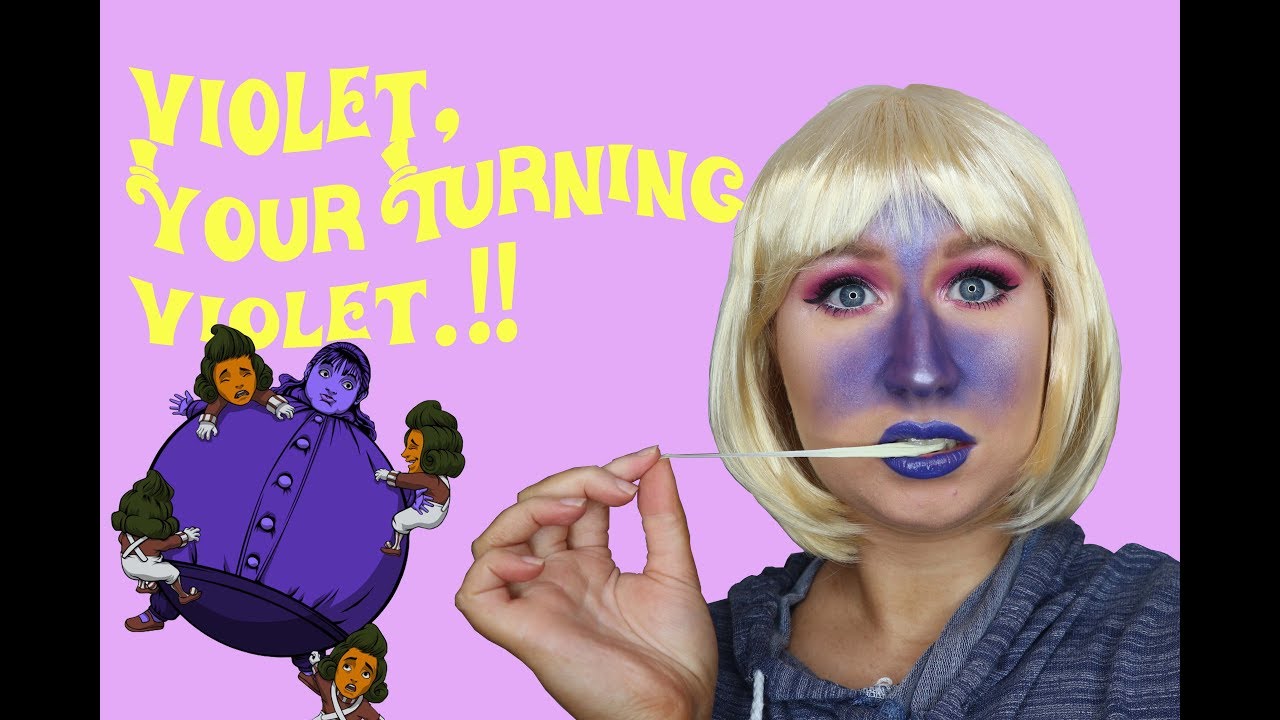 Violet Beauregarde Charlie & The Chocolate Factory | Halloween Makeup ...