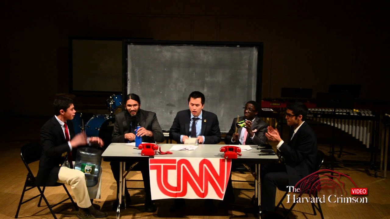 The Harvard Undergraduate Drummers Talk "THUD News Network" - YouTube