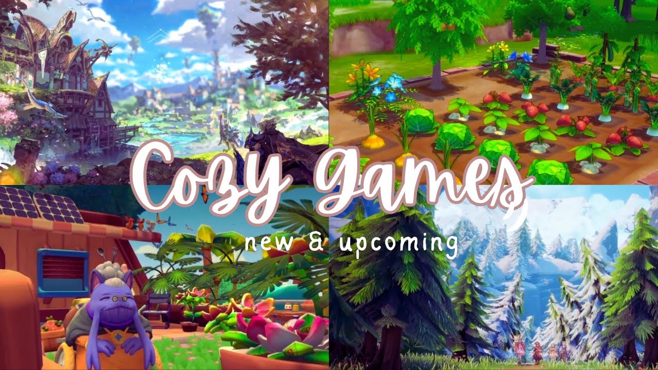 NEW & upcoming cozy games | farming, survival, and more - YouTube