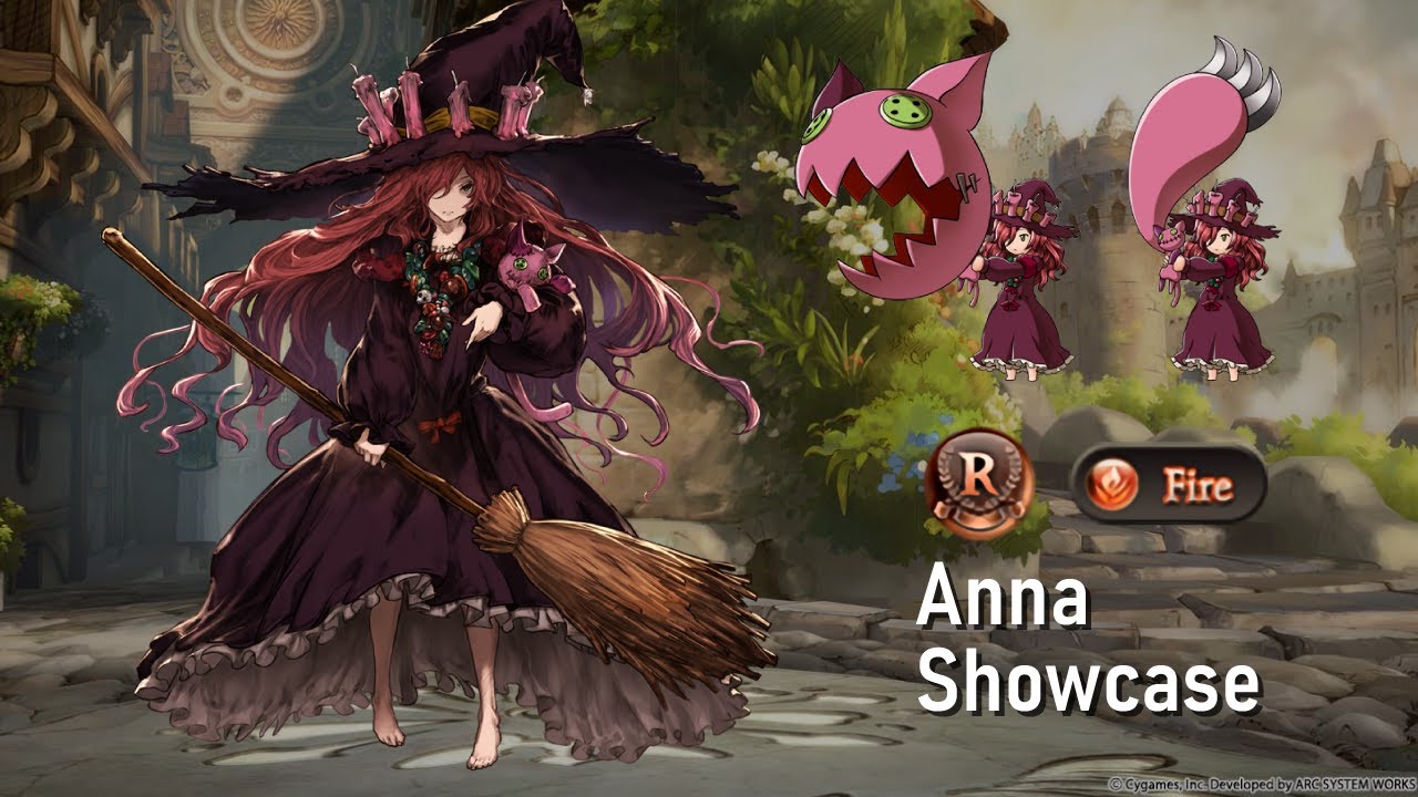 [Granblue Fantasy] R Anna Showcase - YouTube