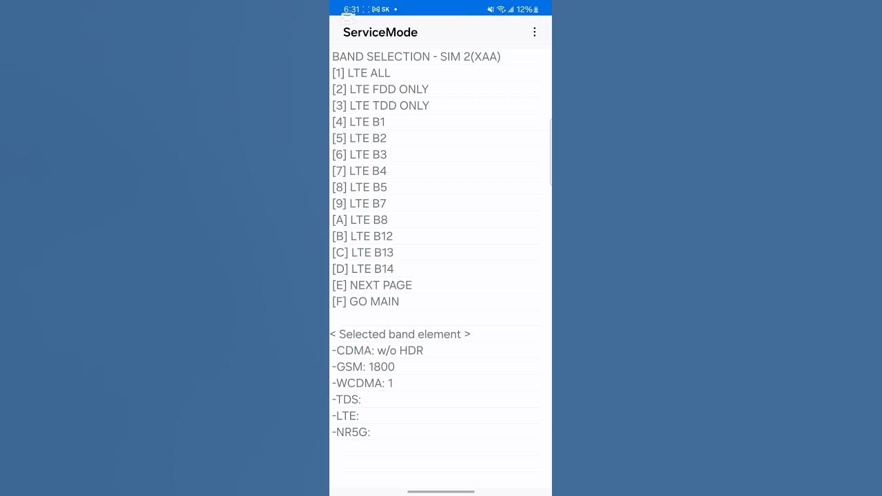 Samsung Band Selection Mode 2025 (Latest!) Works on Android 14. - YouTube