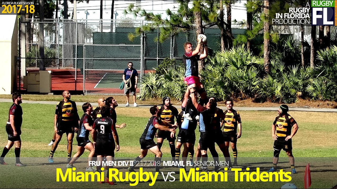 FULL GAME - Miami Rugby (19) vs Miami Tridents (59) - YouTube