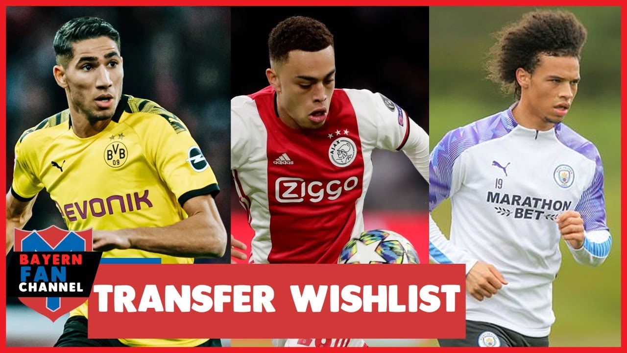 Bayern Munich Fan Transfer Wishlists (Bayern Munich Transfer News ...