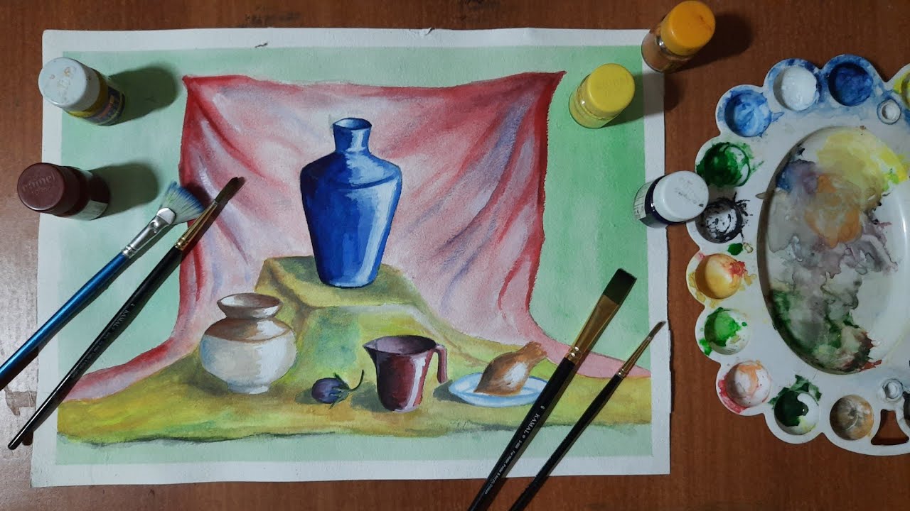 Objects painting for Drawing Competition I Elementary Grade Exam I ...