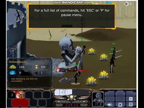 how to play stick war 2 part 1 in normal SPEATON - YouTube