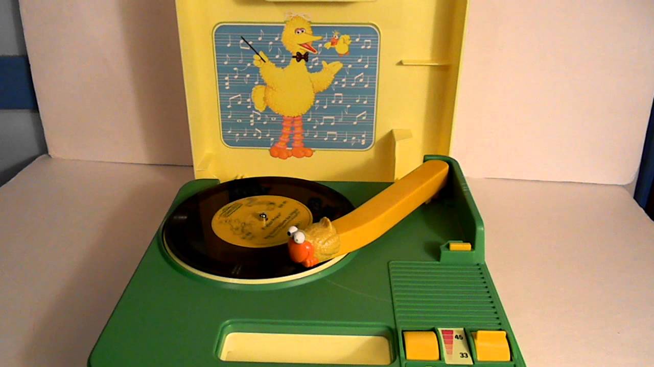 Big Bird Record Player BTA - YouTube