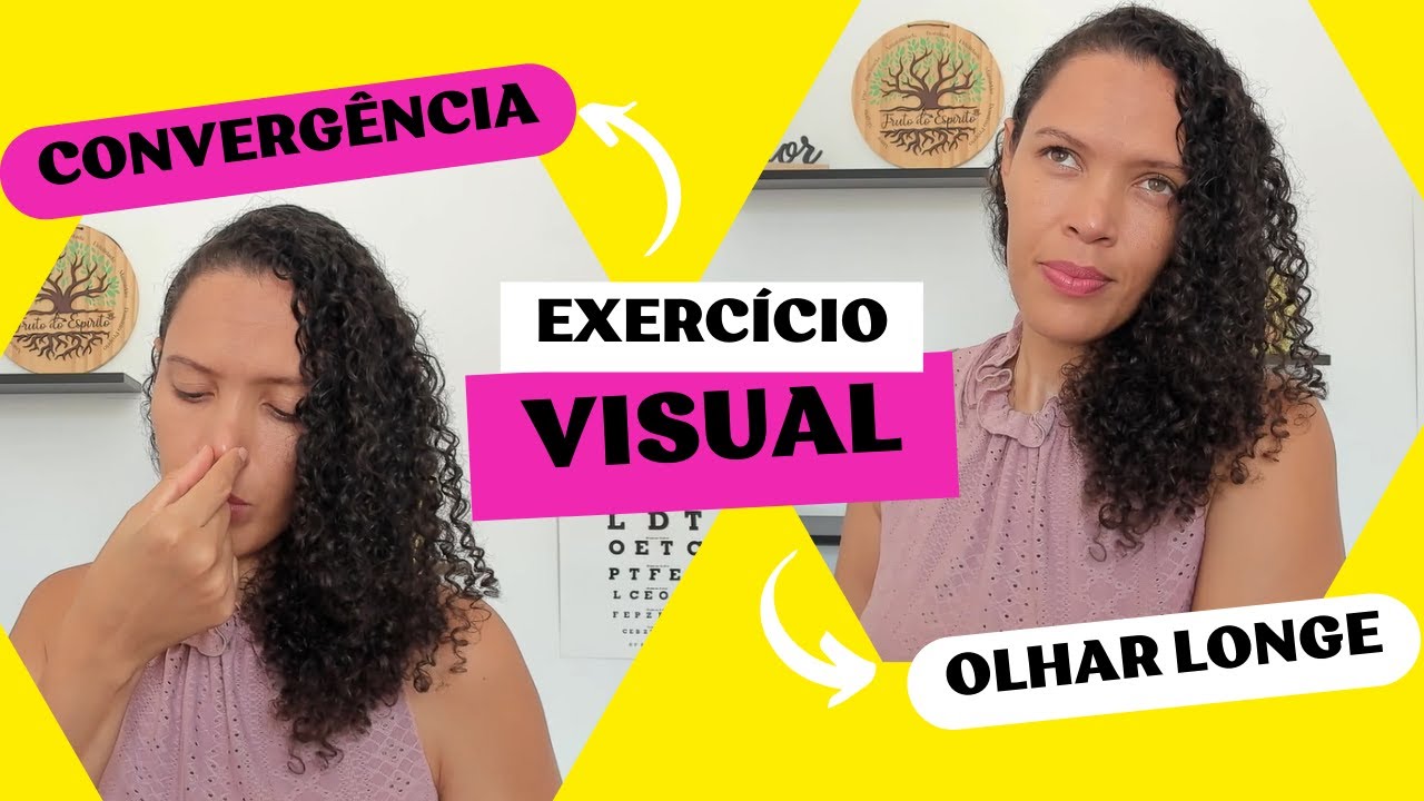 Exercício visual - Convergência e olhar longe - YouTube