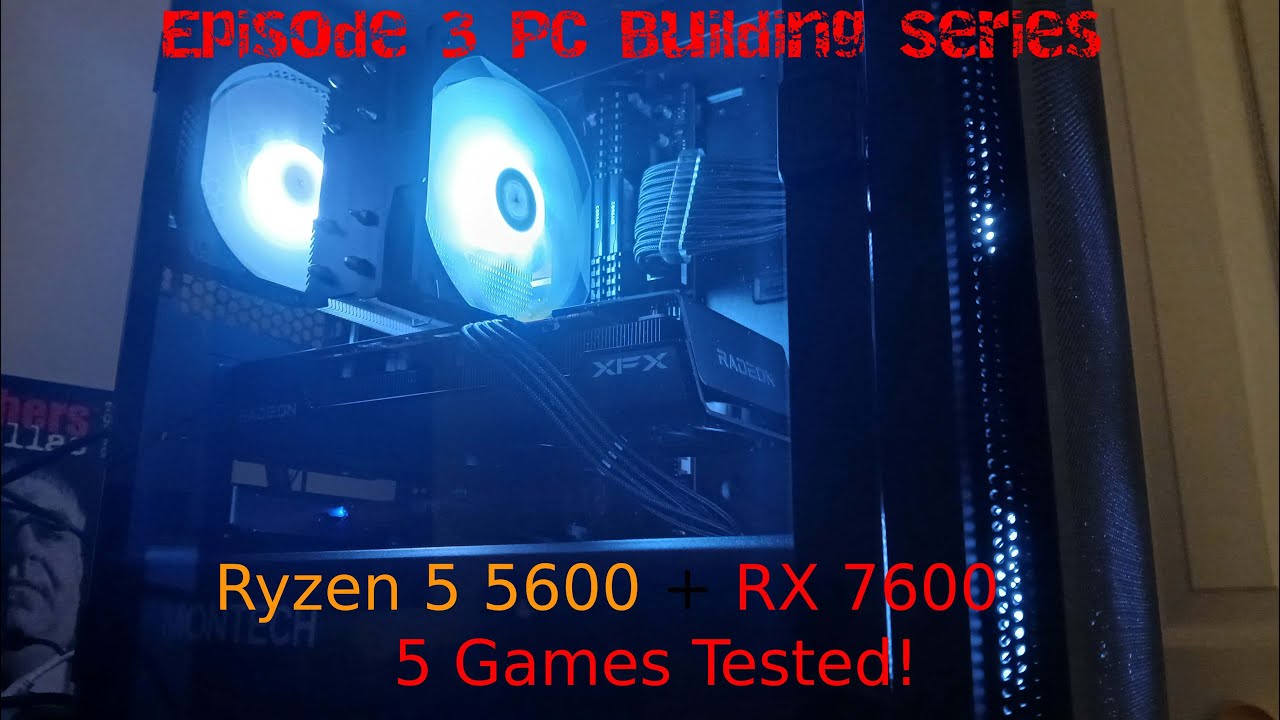 Computer flipping Episode 3 Ryzen 5 5600 + RX 7600 - YouTube