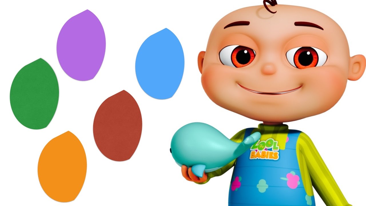 Five Little Babies Playing With Dough | Five Little Babies Collection ...