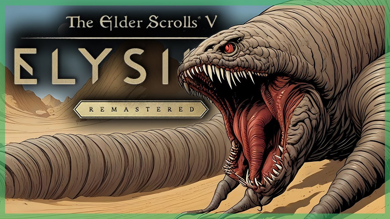 Cave Worms // PatPat Plays: Skyrim Elysium Remastered Modlist ...