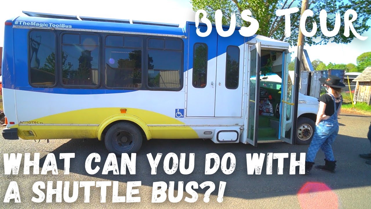 DIY City Shuttle Bus Tour - Built for $15k TOTAL - YouTube