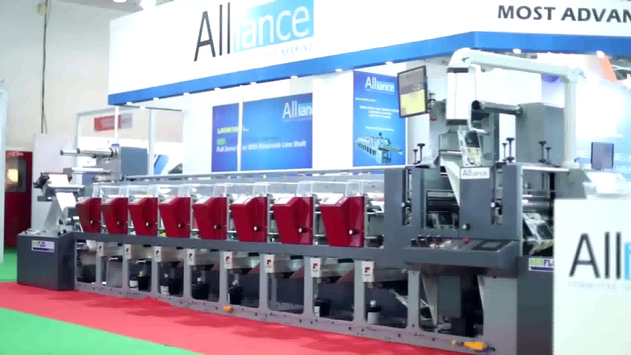 Polyflex Range of Label Presses - YouTube