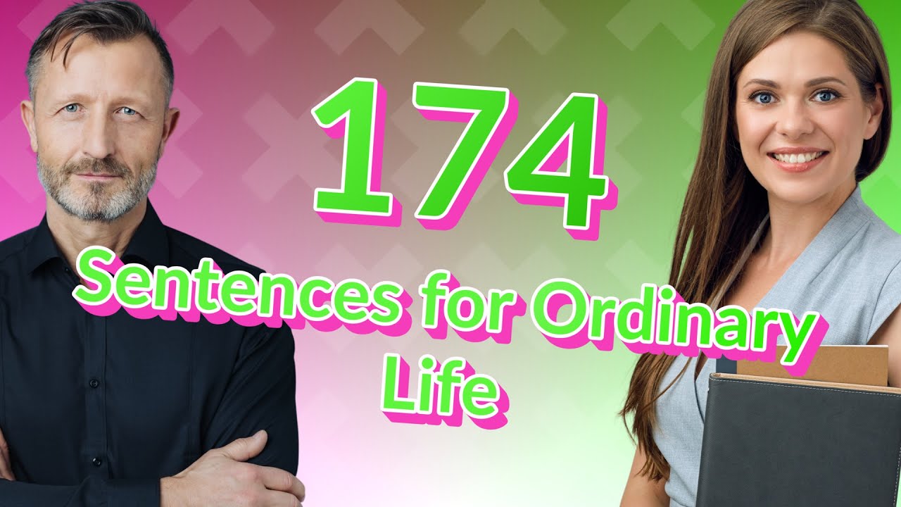 Sentences for Ordinary Life - YouTube