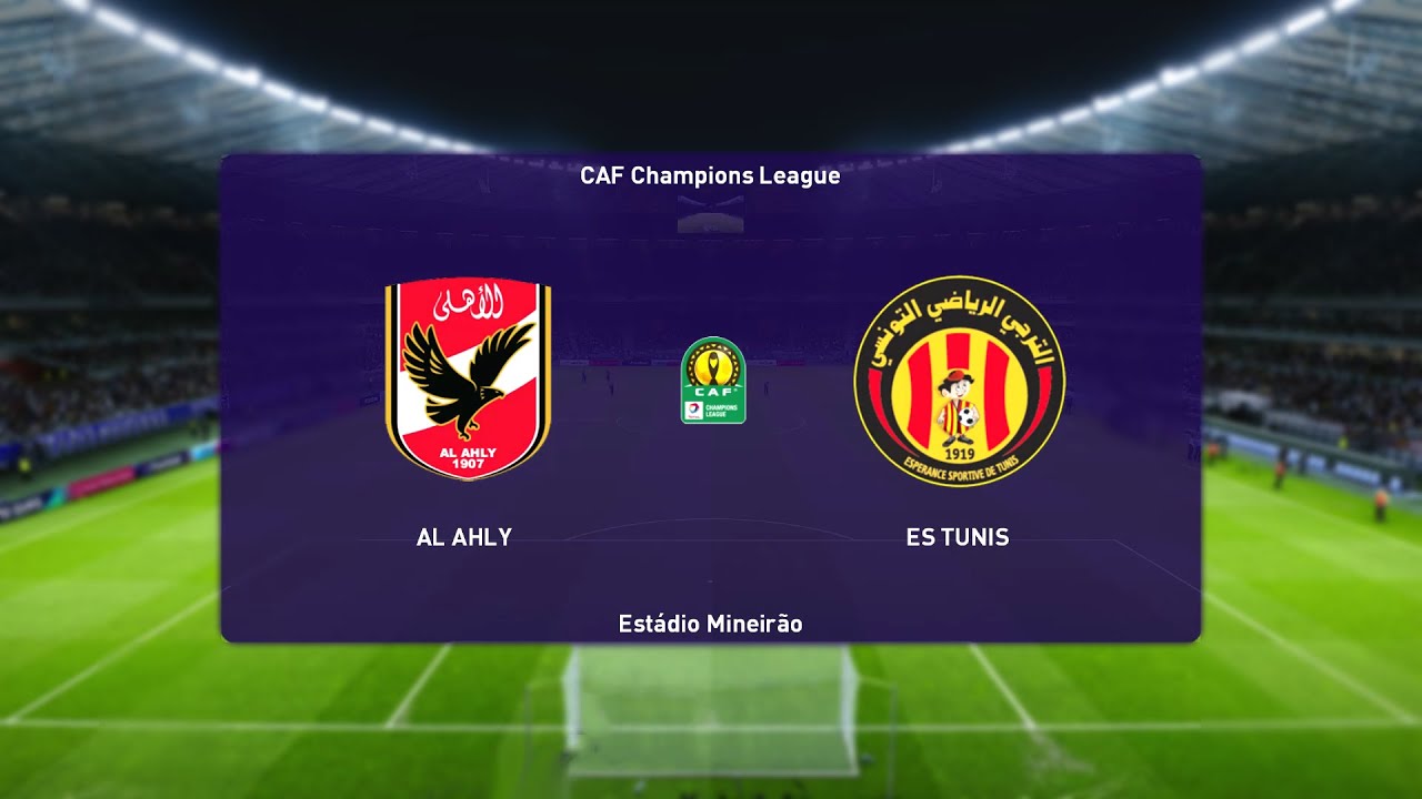 ⚽ Al Ahly vs ES Tunis ⚽ | CAF Champions League (26/06/2021) | PES 2021 ...