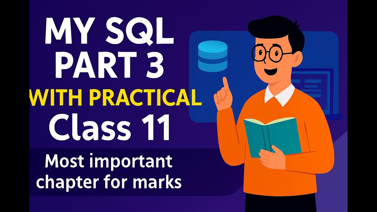 Chapter8 Introduction To Structured Query Language SQL(Part3) class11 ...