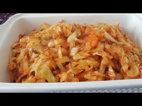 📍Nasıl güzel, nasıl lezzetli🤩Lahana Turşusu Kavurması🤗