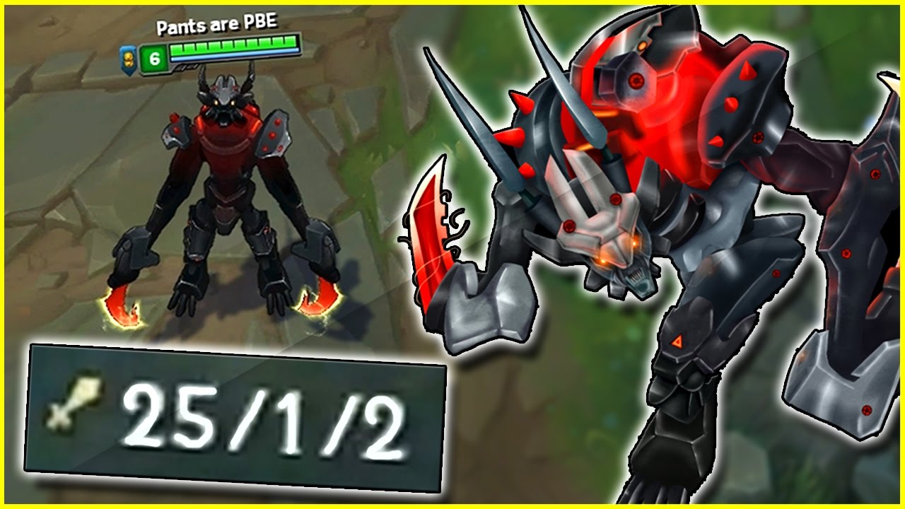 KHA'ZIX REWORK APOCALYPTIC DESTRUCTION!! + PLANTS - Jungle Gameplay ...