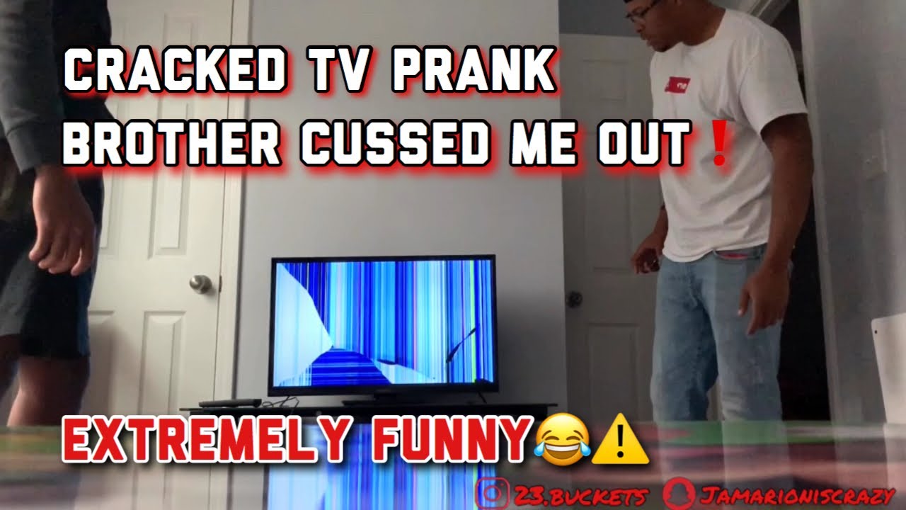Broken TV prank on Brother (Hilarious😂) *MUST WATCH - YouTube