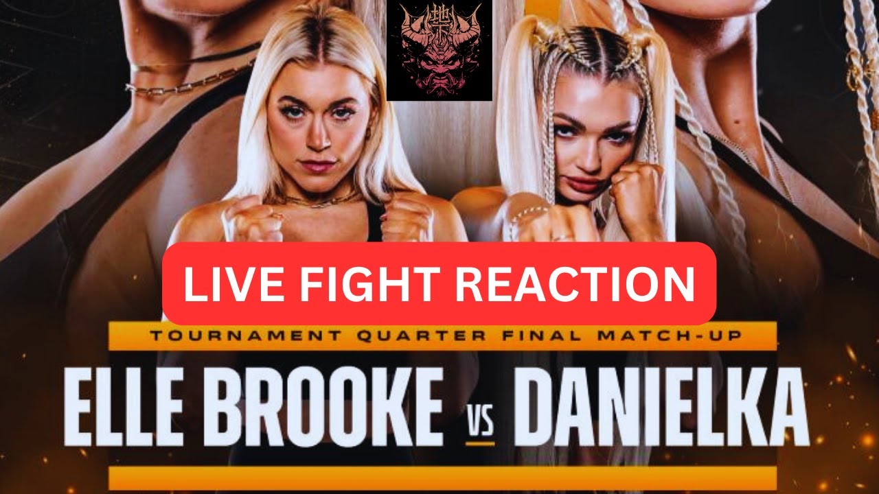 Elle Brooke Vs Ms Danielka Full Fight Live Reaction Youtube