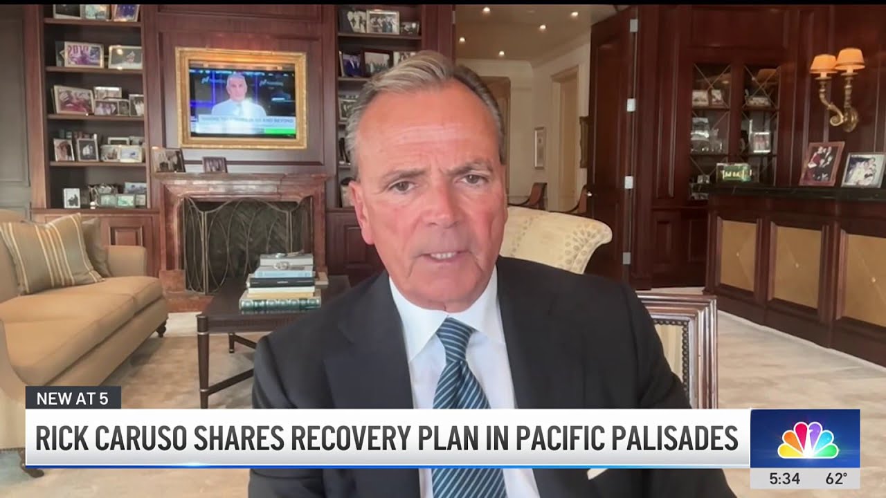 Rick Caruso says his Pacific Palisades mall will reopen in early 2026 ...