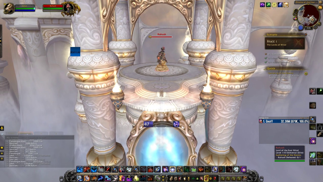 Shaman class mount quest - Gathering of the Storms - YouTube