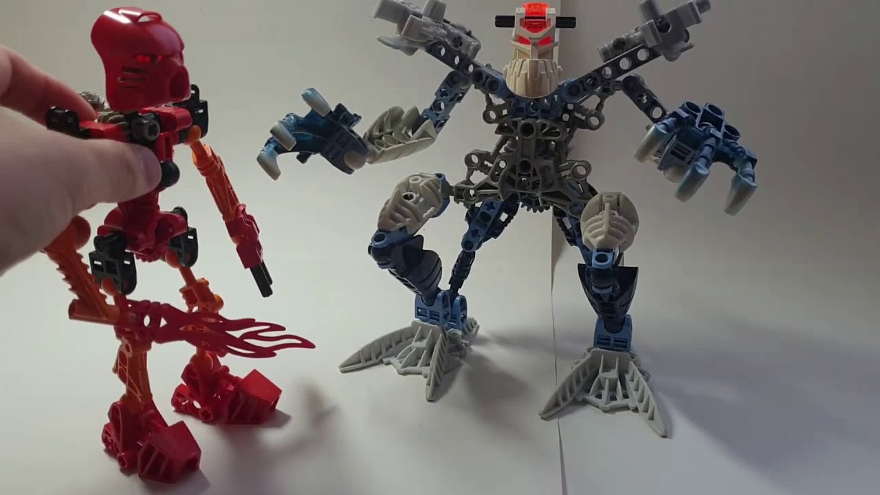 바이오니클 피라카 2종 합체1 베족, 토크/Bionicle Piraka combination model 1(Vezok+Thok ...