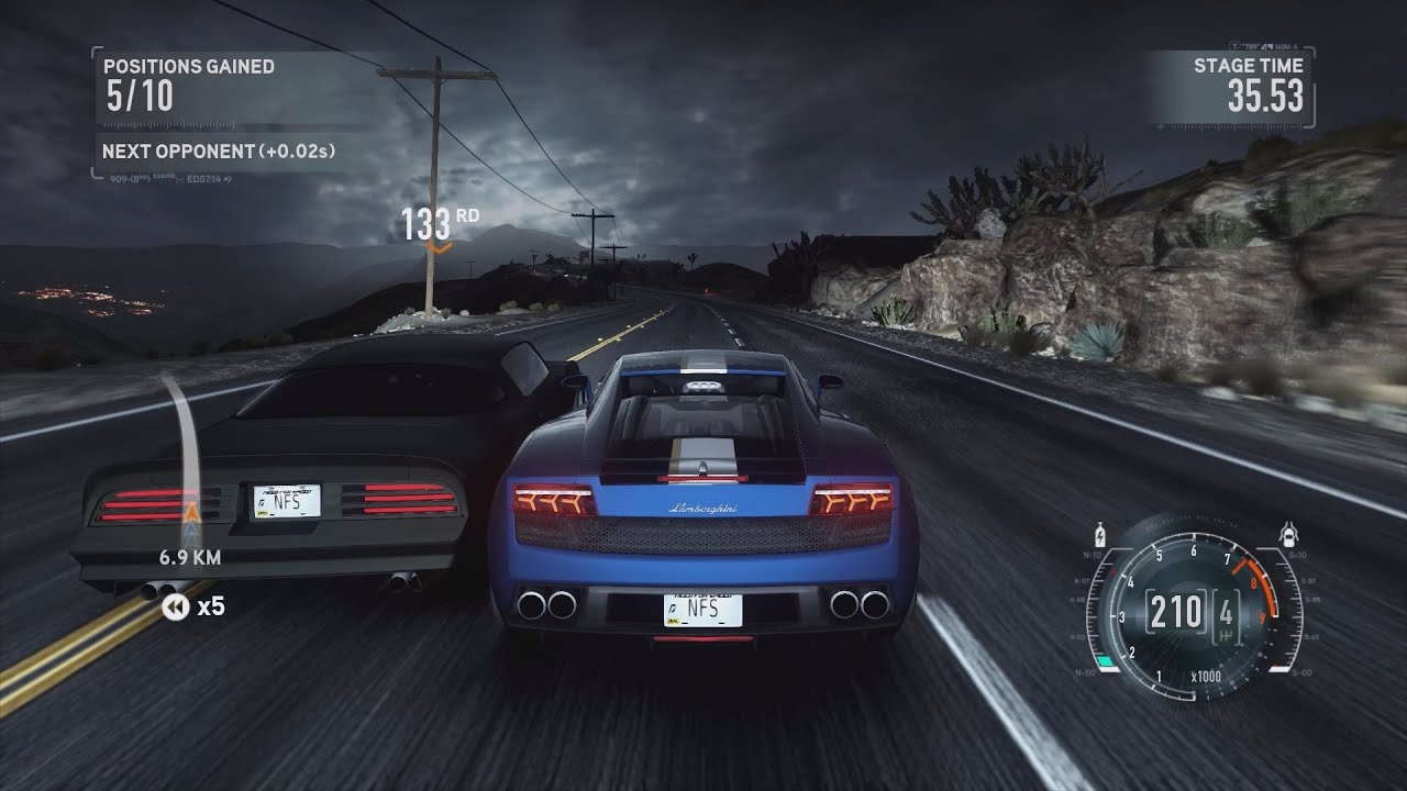 Need For Speed The Run Stage 4 Desert Hills Campaign Gameplay (PC 1080p ...