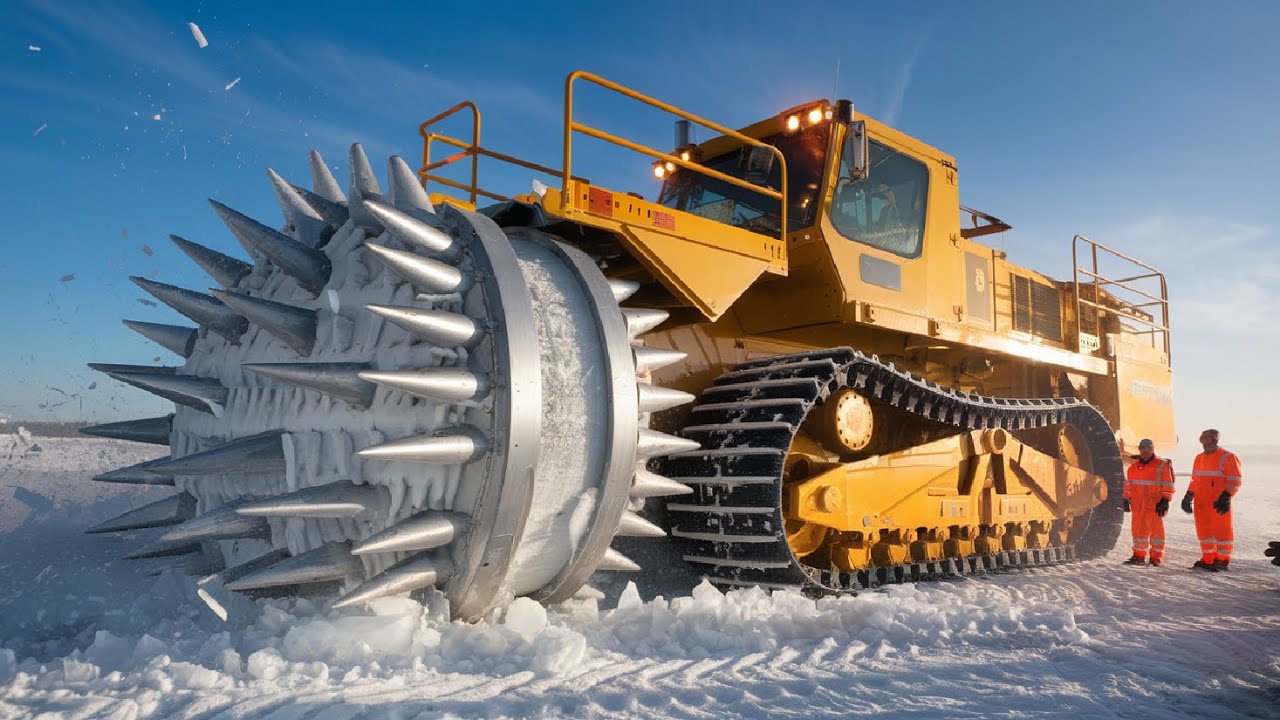 Extreme Dangerous Snow Removal Heavy Machines | Monster Snow Blower ...
