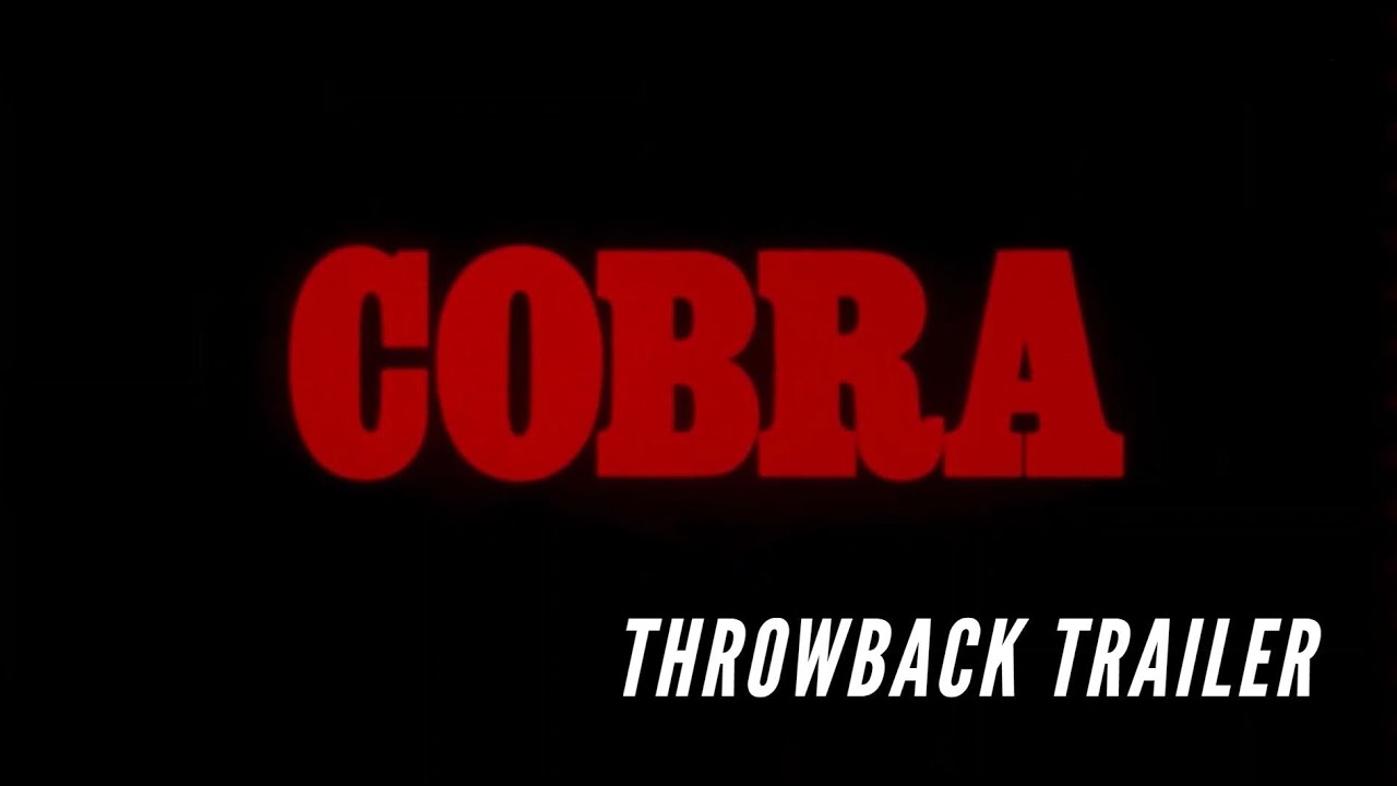 Cobra 1986 Throwback Trailer 1080 HD Sylvester Stallone Brigitte ...