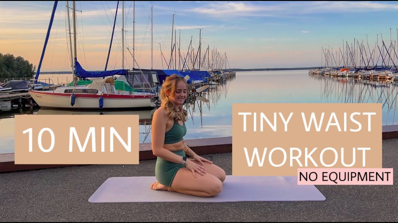 10 MIN TINY WAIST WORKOUT - intense abs workout | no equipment & no ...
