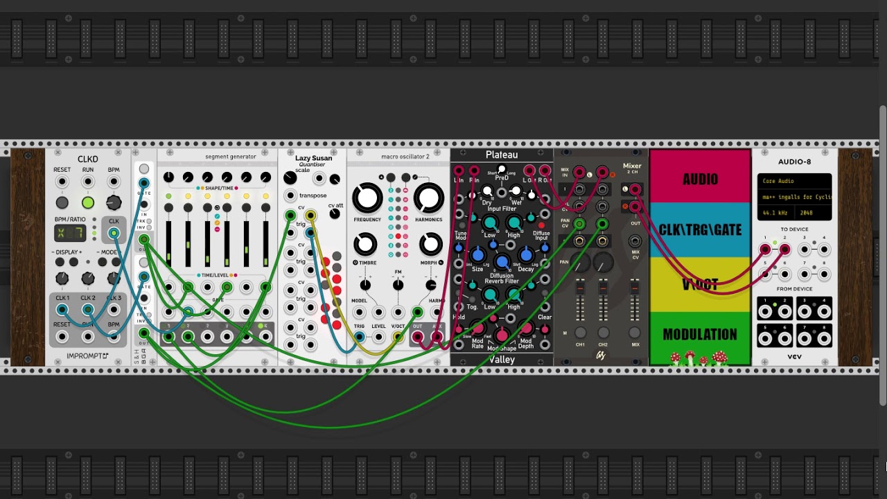 Tiny VCV Rack patch n°22 - YouTube