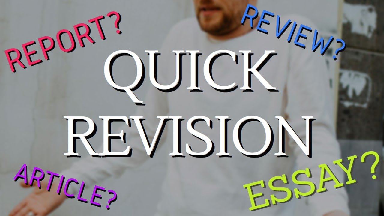 4 ESL Formats: A Quick Revision - YouTube