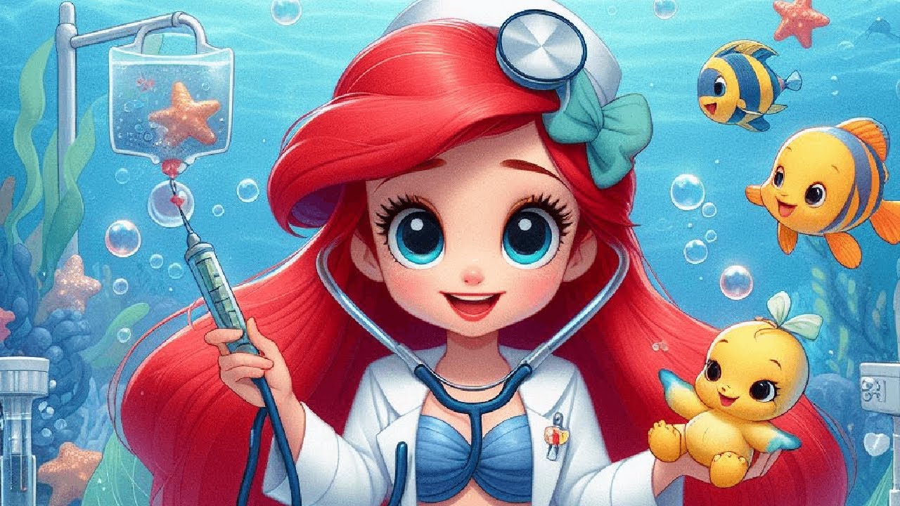 Mermaid-Doctor: Magical Healing Adventures for Kids! 🧜‍♀️👩‍⚕️ - YouTube