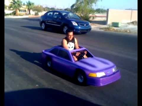 Fox Body Mustang Go-Cart - YouTube
