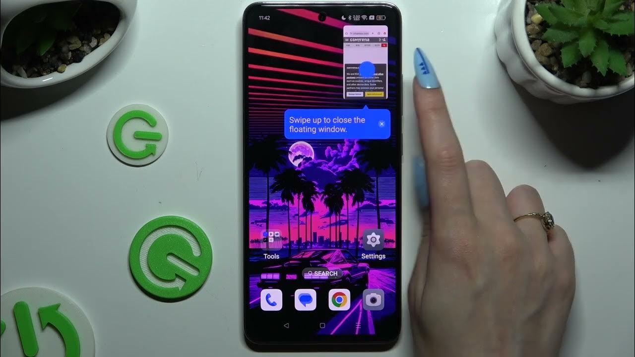 How to Open Apps in Pop-Up View (Floating Windows) on Oppo Reno 12F - YouTube