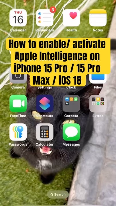 How to enable Apple Intelligence in iPhone / iPhone 15 Pro, 15 Pro Max / iOS 18 - YouTube