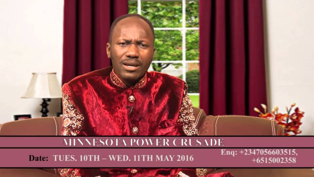 Apostle Johnson Suleman Will Be Live In Minnesota, USA, AMERICA GET ...