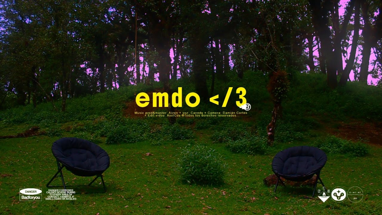 emdo ‹/𝟹 - Badforyou (visualizer) - YouTube