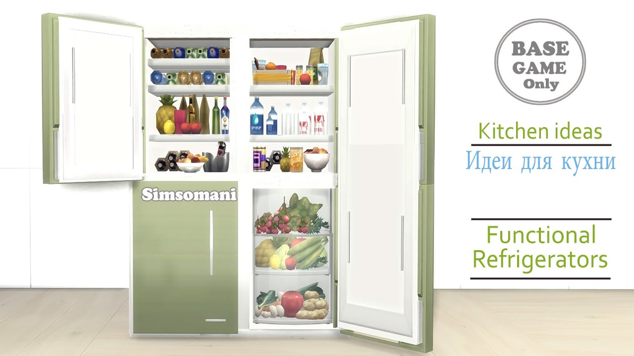 ️ Ideas | Functional Refrigerators | Ideas for Kitchen / No CC / Stop ...