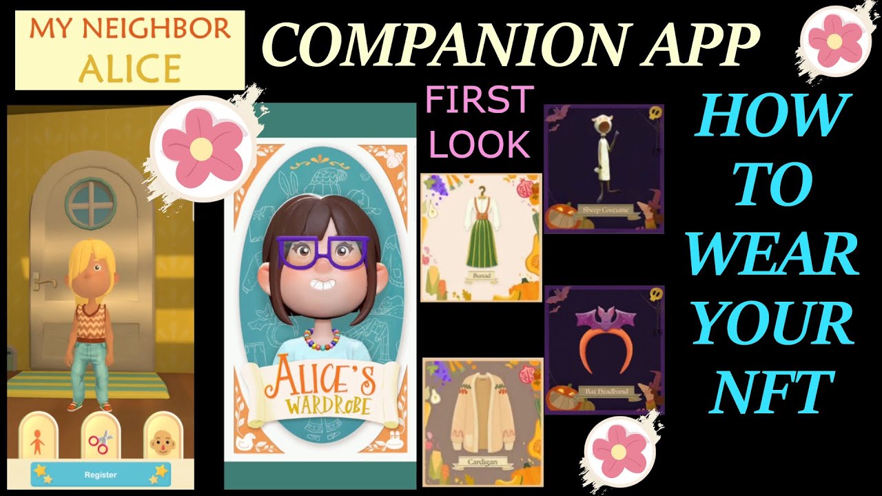 Alice’s Wardrobe – How to Send & Wear your NFT – First Look at My ...
