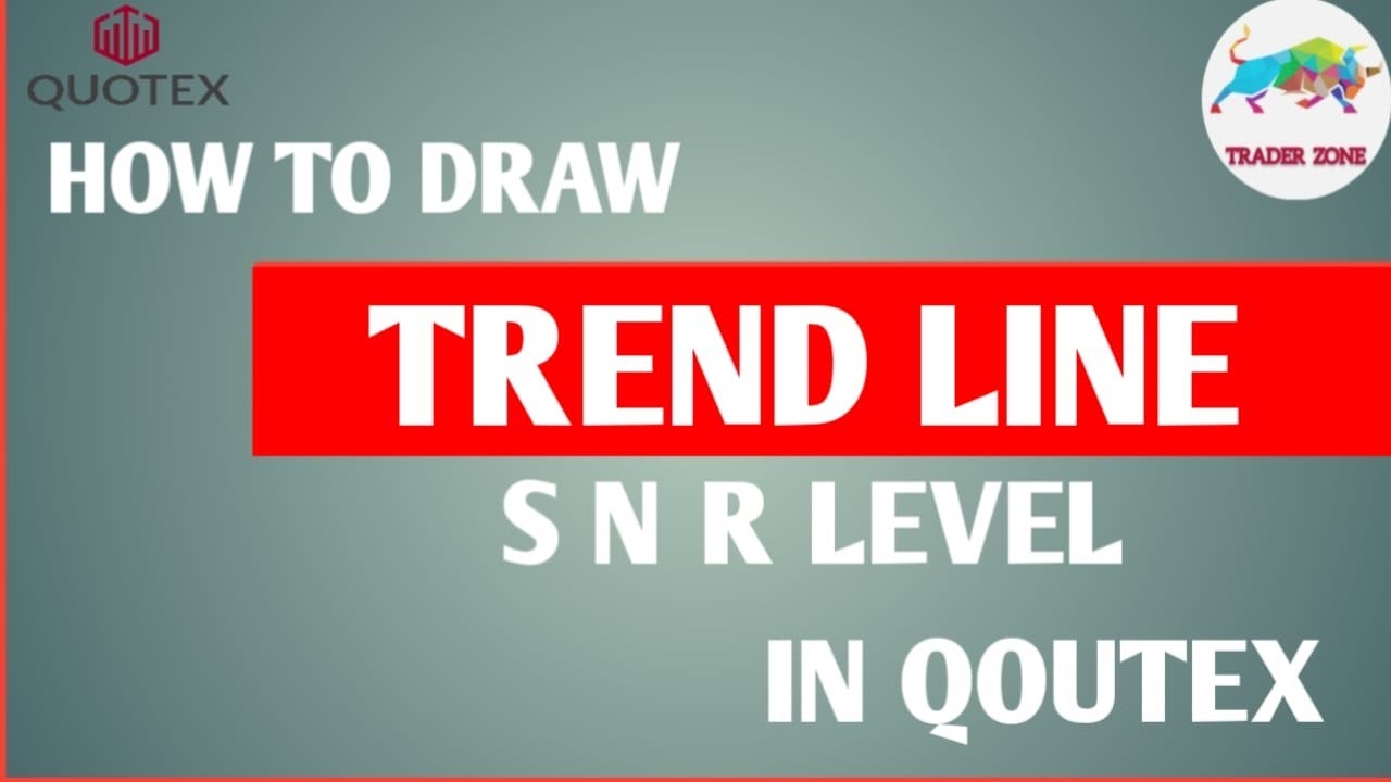 HOW DRAW PERFECT TREND LINE \\ TRADER ZONE - YouTube