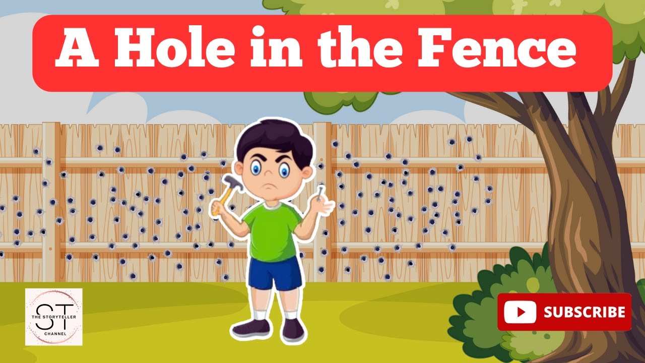 A Hole in the Fence | Moral Stories | Learn Spoken English | English ...