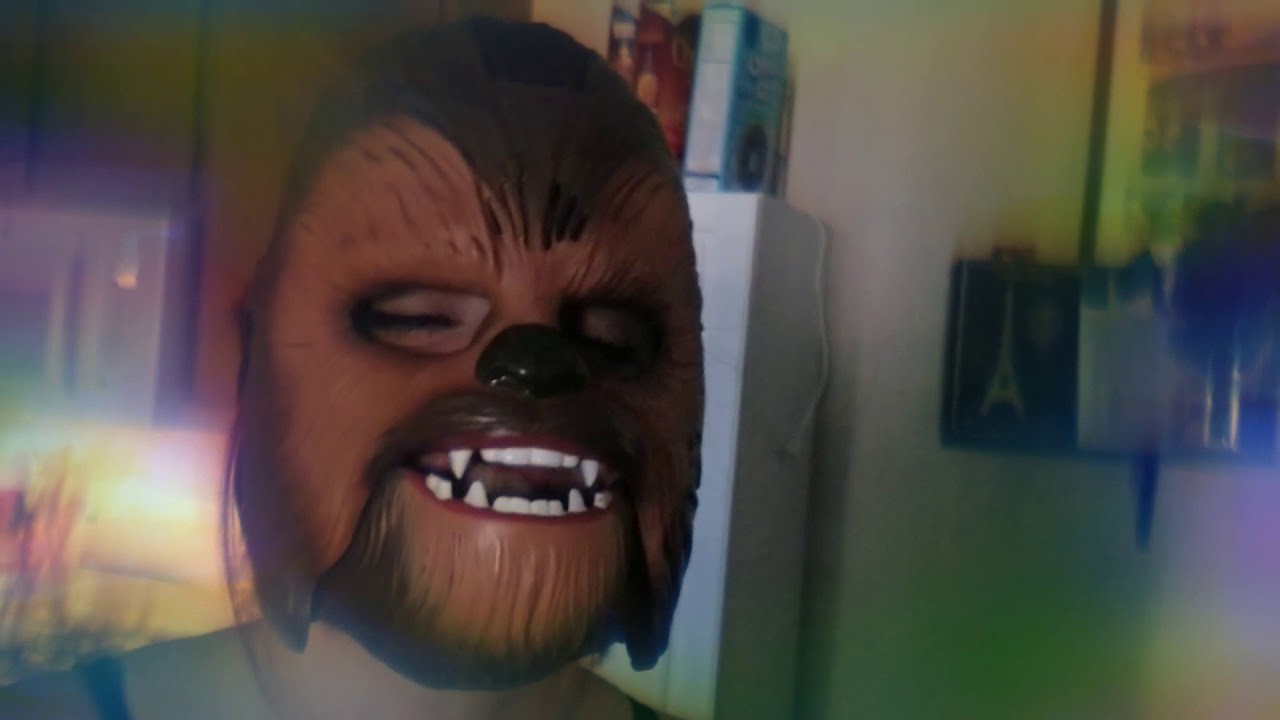 Chewbacca mask loves weed - YouTube