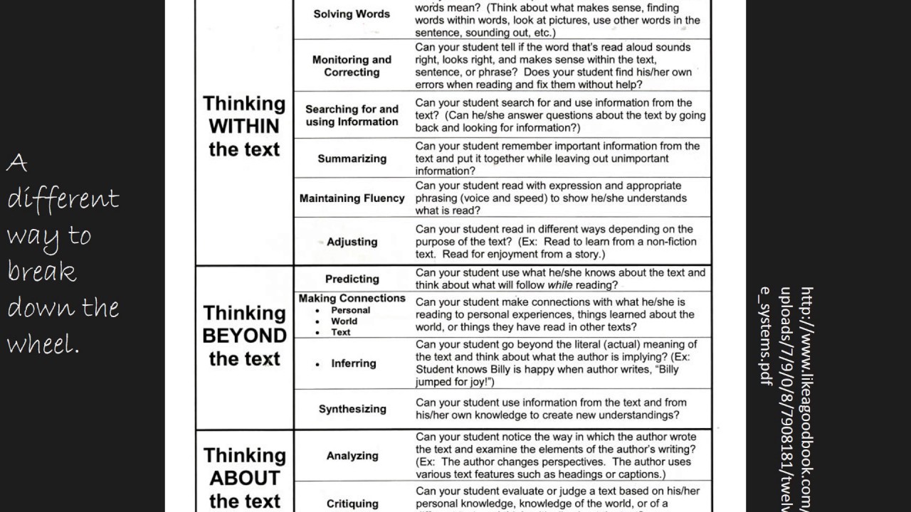 Reading Literacy: Systems of Strategic Action KLM - YouTube