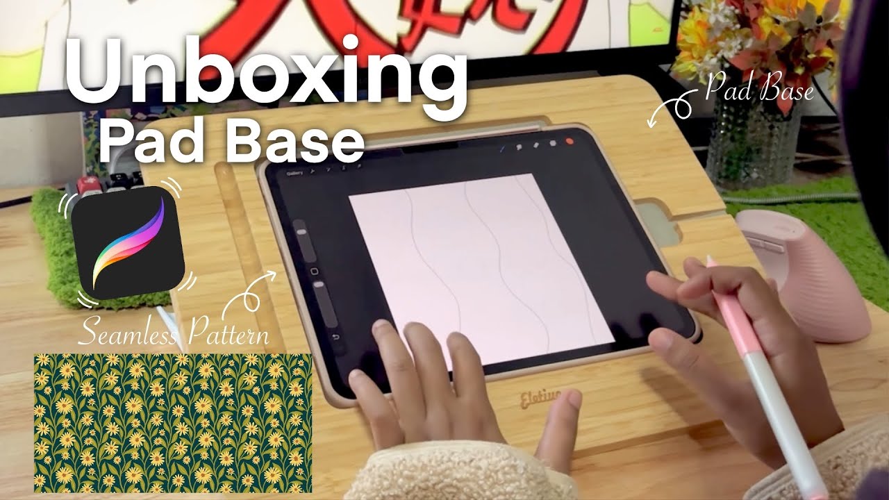 Unboxing Pad Base [𝐄𝐥𝐞𝐭𝐢𝐮𝐨] กระดานสำหรับวาง iPad💕 How to make seamless ...