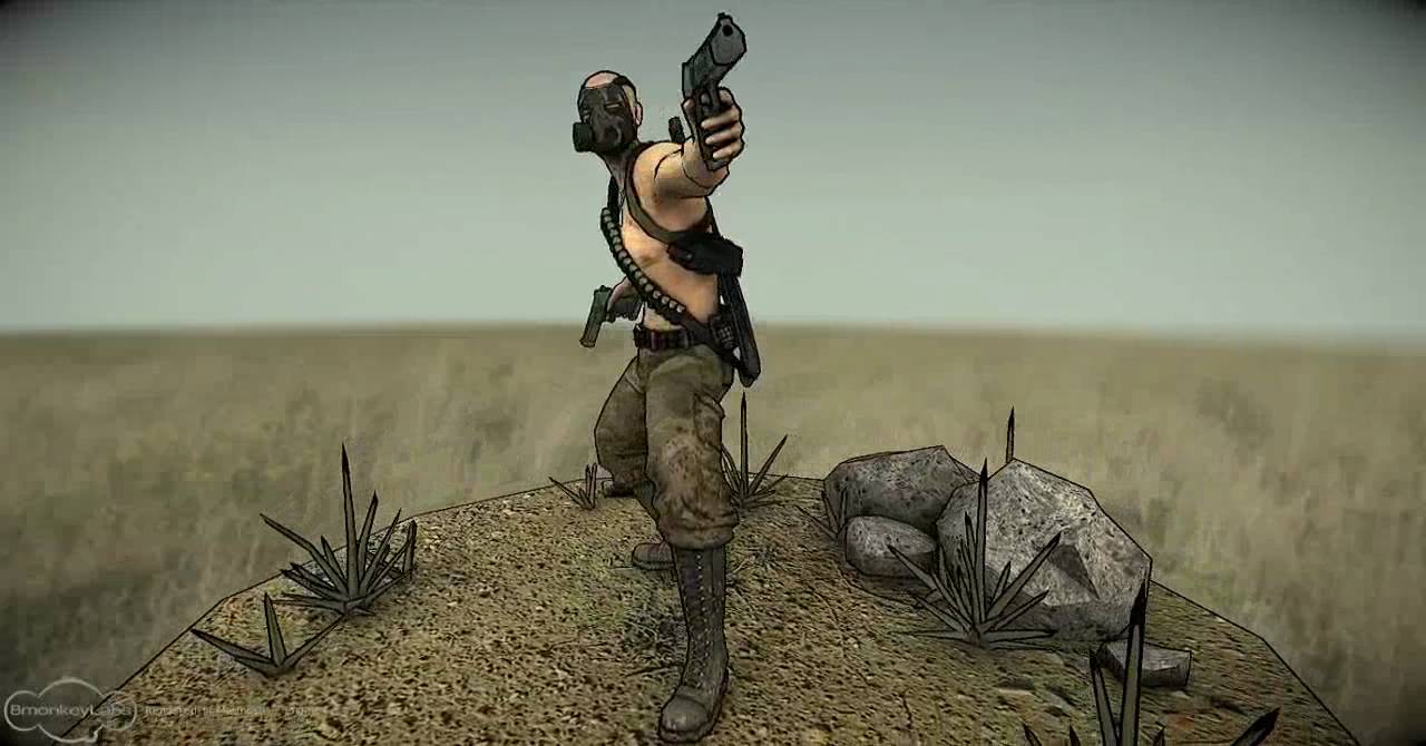 mercenary low-res game model - YouTube