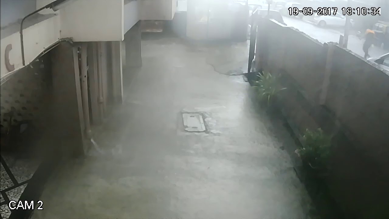 HEAVY RAIN ( CAPTURED BY MY CCTV CAMERA) - YouTube